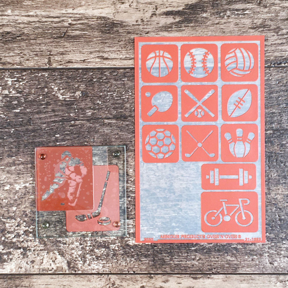 Hockey Coaster Set - Etchworld.com - Glass Etching Supplies Superstore ...